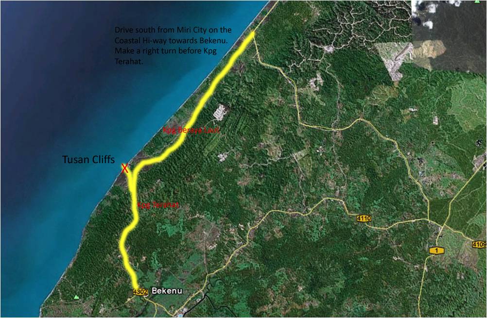 Map of Tusan – S/Y TuSan
